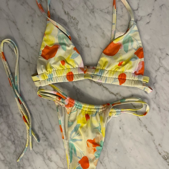 Montce | Swim | Montce Helena Floral Bikini Set | Poshmark